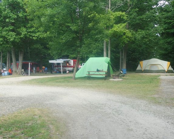 Camp Site – Snow Lake Kampground